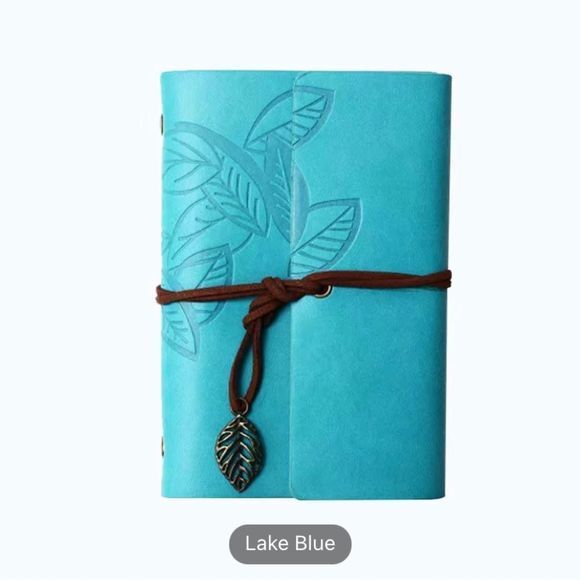 Other | Blue Lake Leaf Note Book | Poshmark